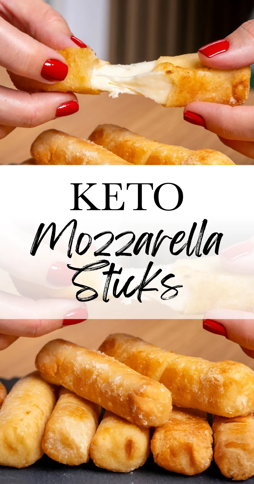 Keto Mozzarella Sticks Wellsama