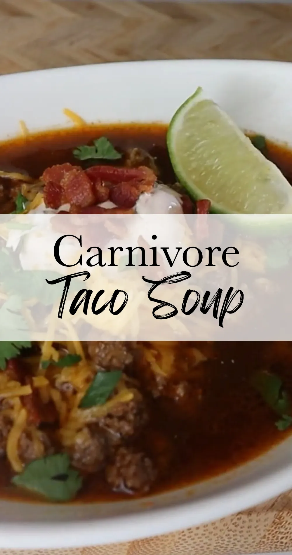 Carnivore Taco Soup – WellSama