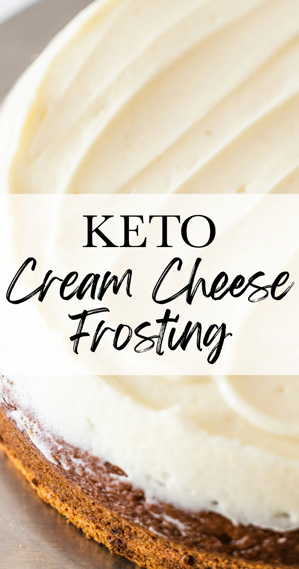 Keto Cream Cheese Frosting – WellSama