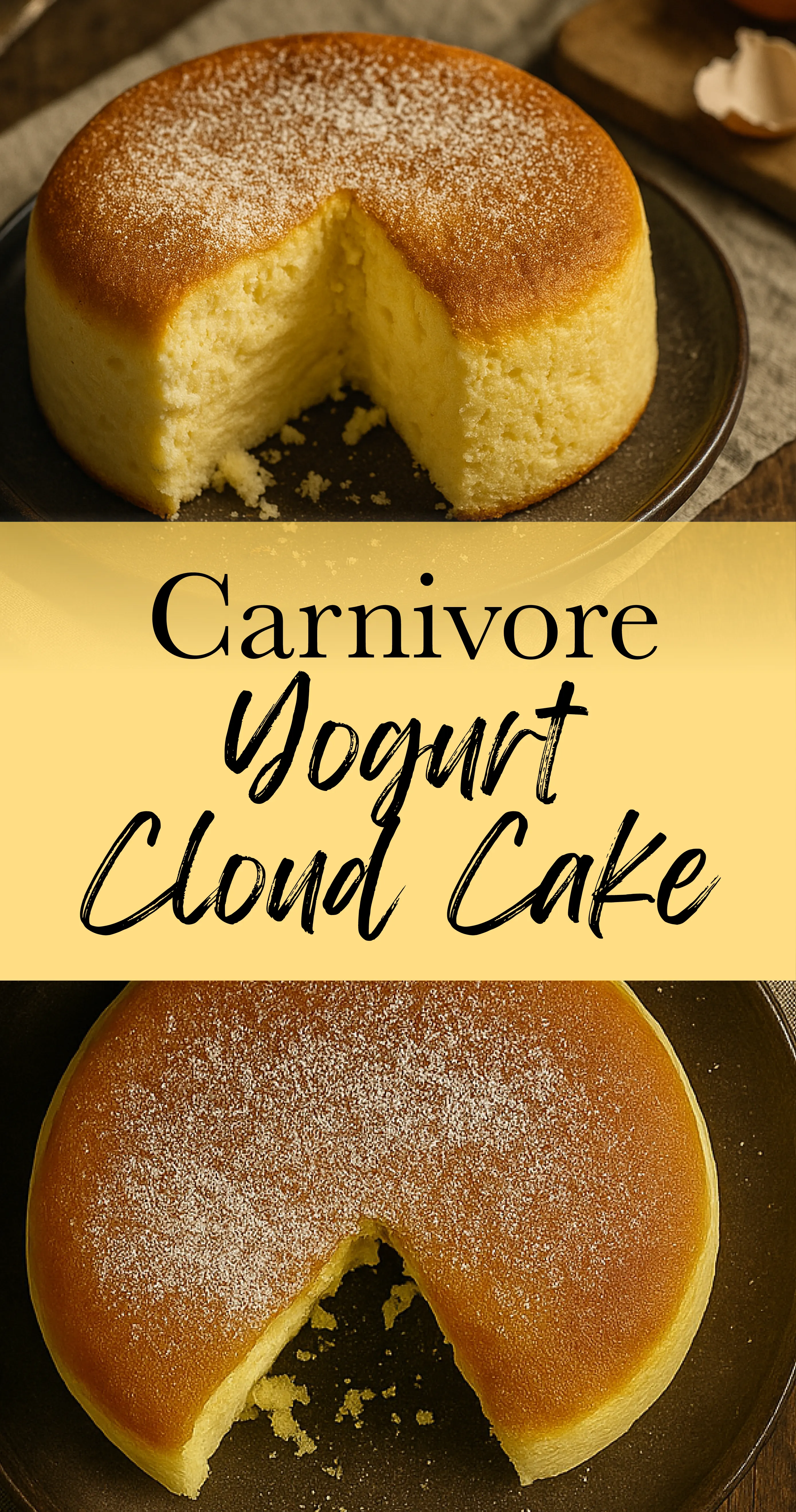 Carnivore Yogurt Cloud Cake – WellSama
