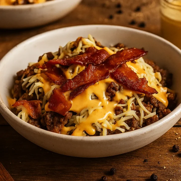 Carnivore Cheeseburger Bowl – WellSama