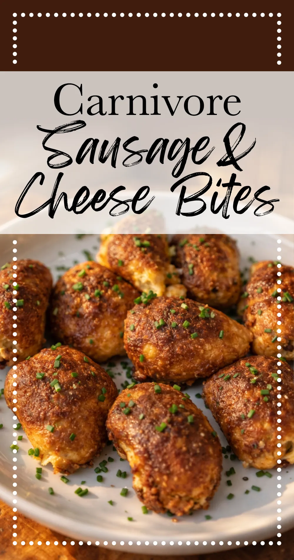 Carnivore Sausage Cheese Bites – WellSama