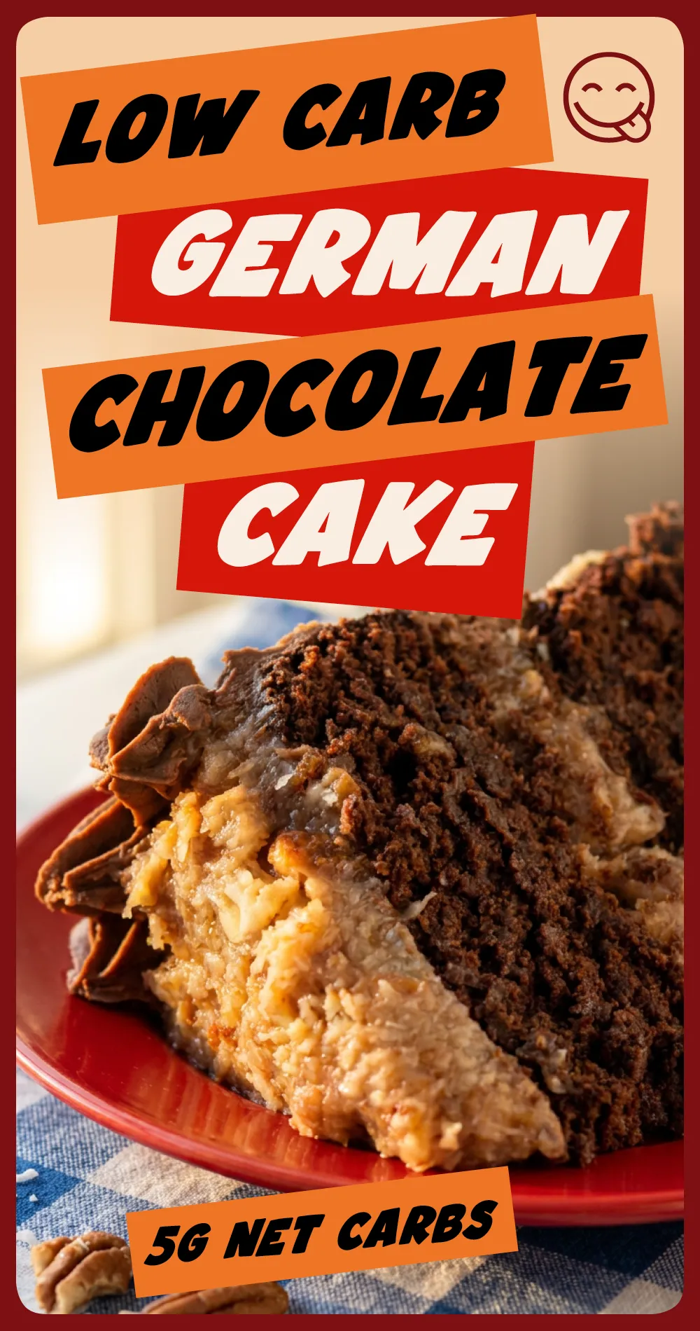 Keto German Chocolate Cake – WellSama